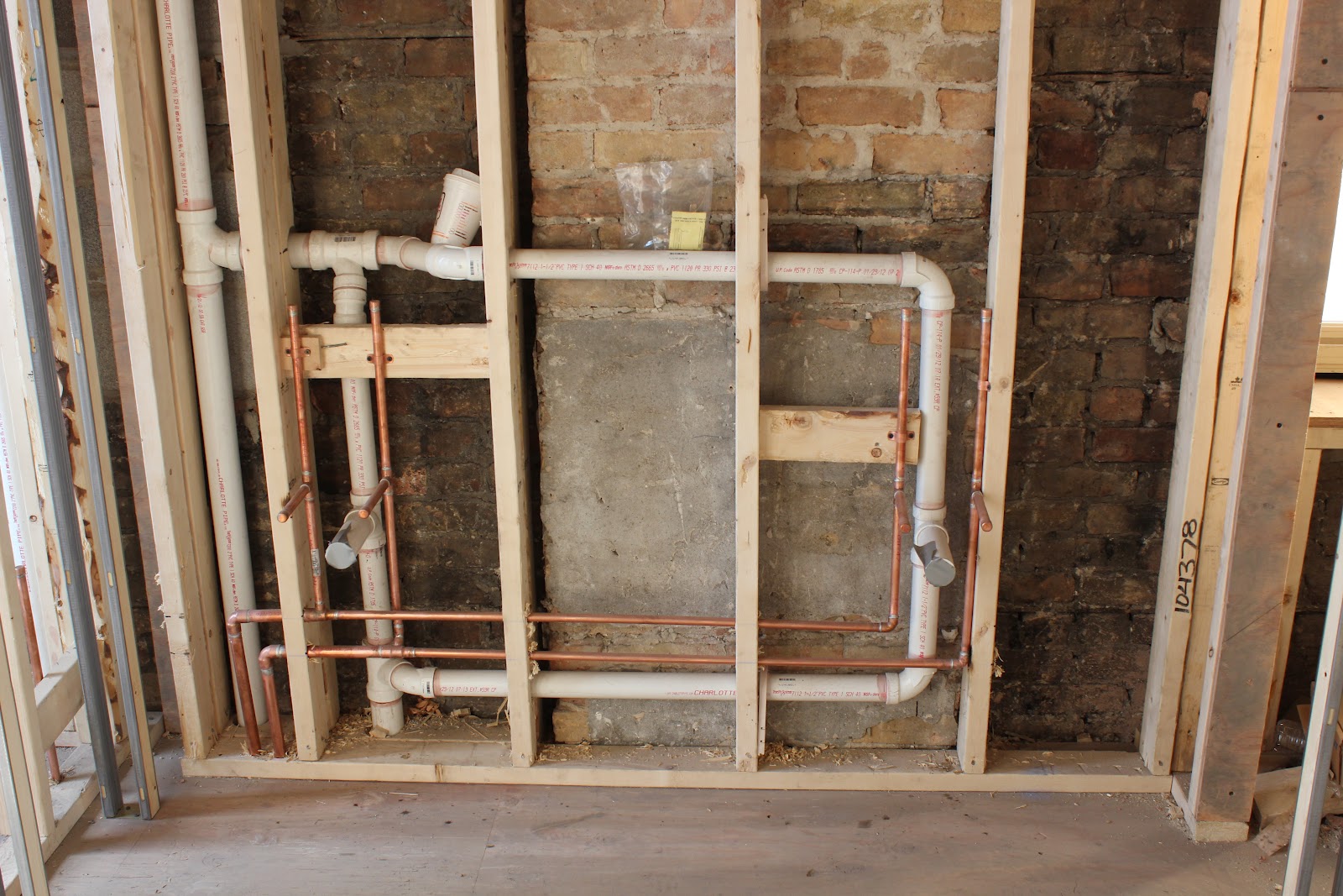 Reconstructing Home: Phase 5: Plumbing Time