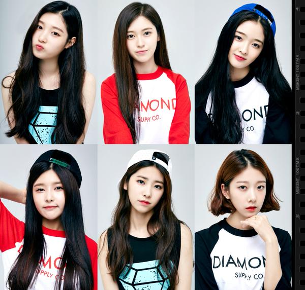 GIRLGROUP ZONE: Rookie girl group DIA releases new photo of the members