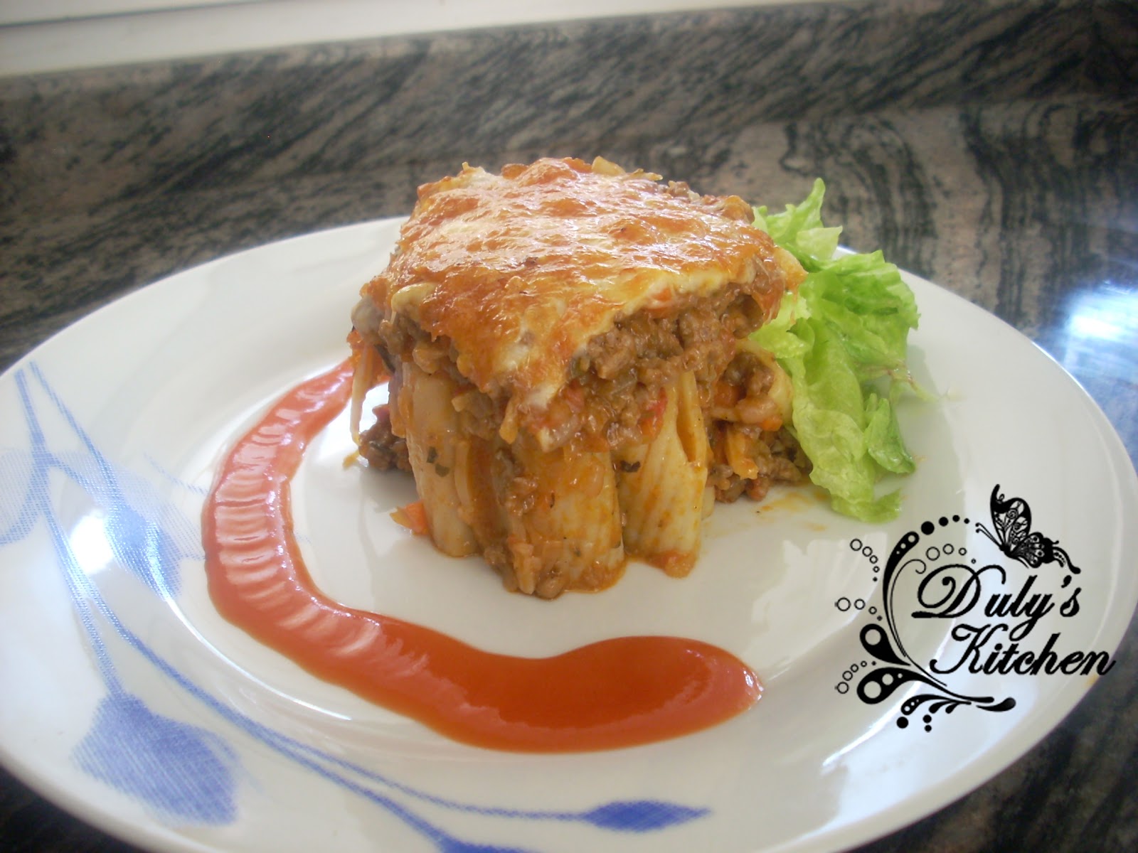 Duly's Kitchen: Pastel de Pasta Boloñesa