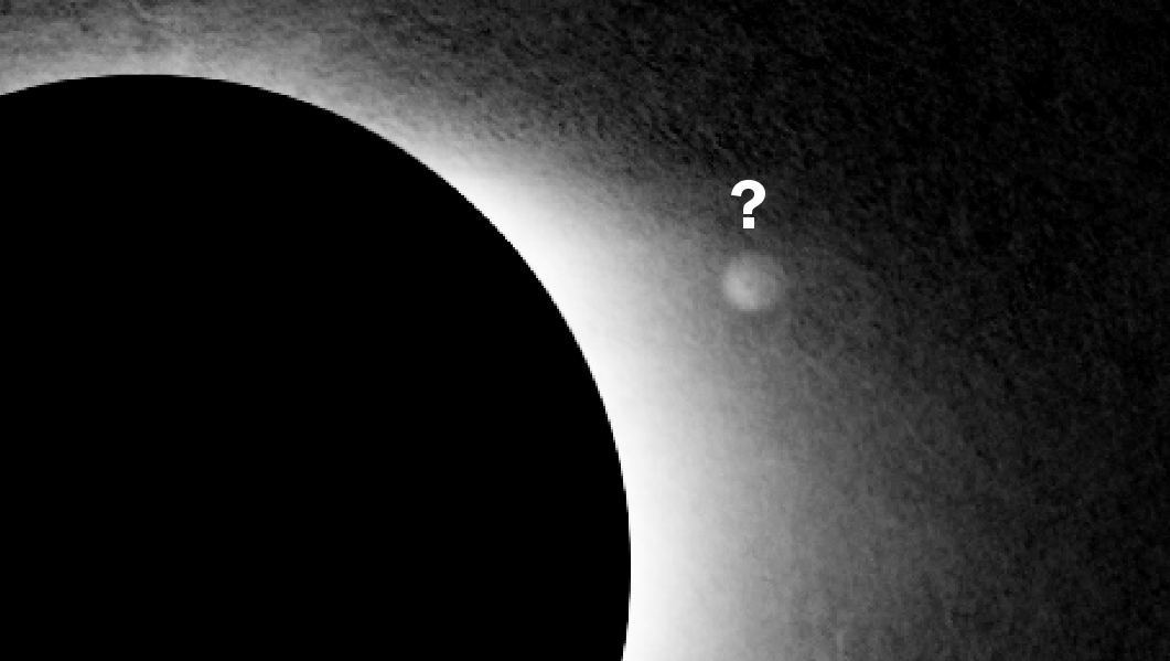 Massive Sphere Parks Next To Sun