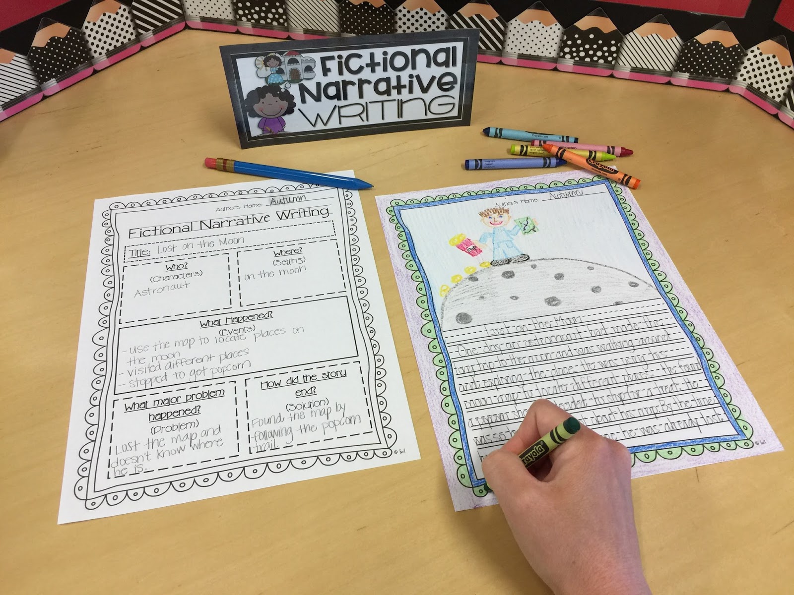 Teaching With Terhune: Writing Center Board with Tons of Activities for ...