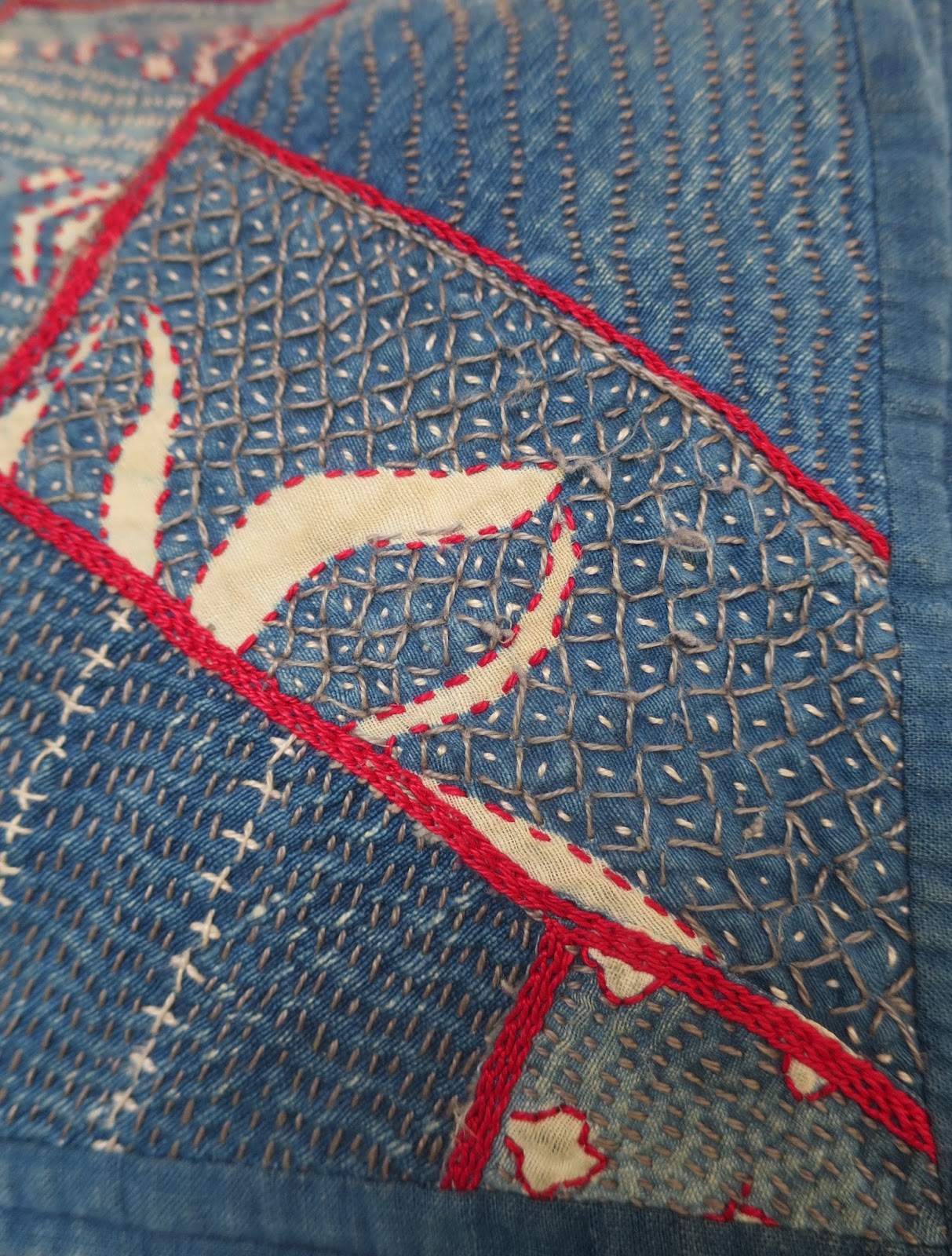 Sandra's Studio: Hand Stitching Indian Style