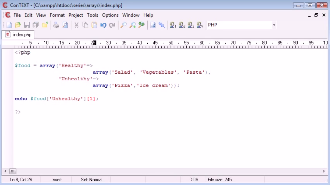 ExtraTutorials: Multi Dimensional arrays in php ExtraTutorials: Multi Dimensional arrays in php