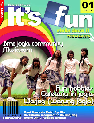 New examples of high school magazine cover | Dian Setiaji