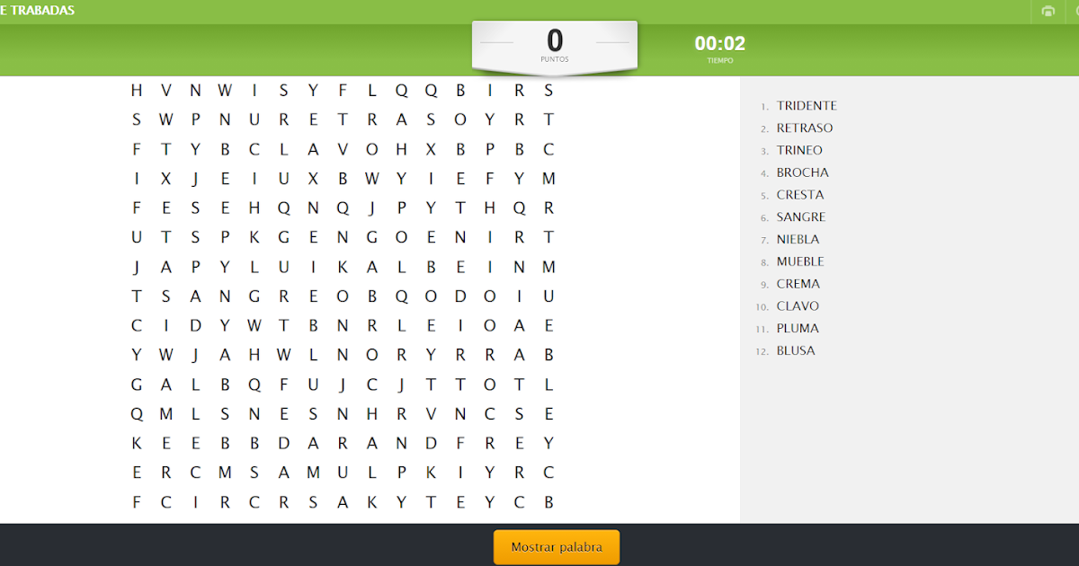 MaitechuALandia : SOPA DE LETRAS: PALABRAS CON SÍLABAS TRABADAS /r/ Y /l/
