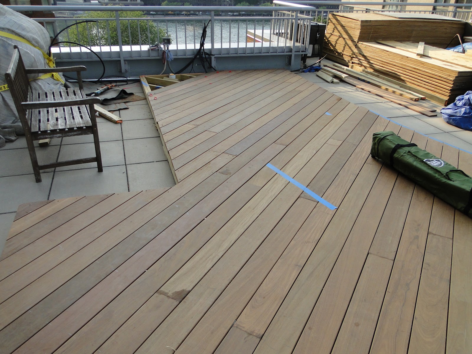 Terrace Makeover: Decking Installed