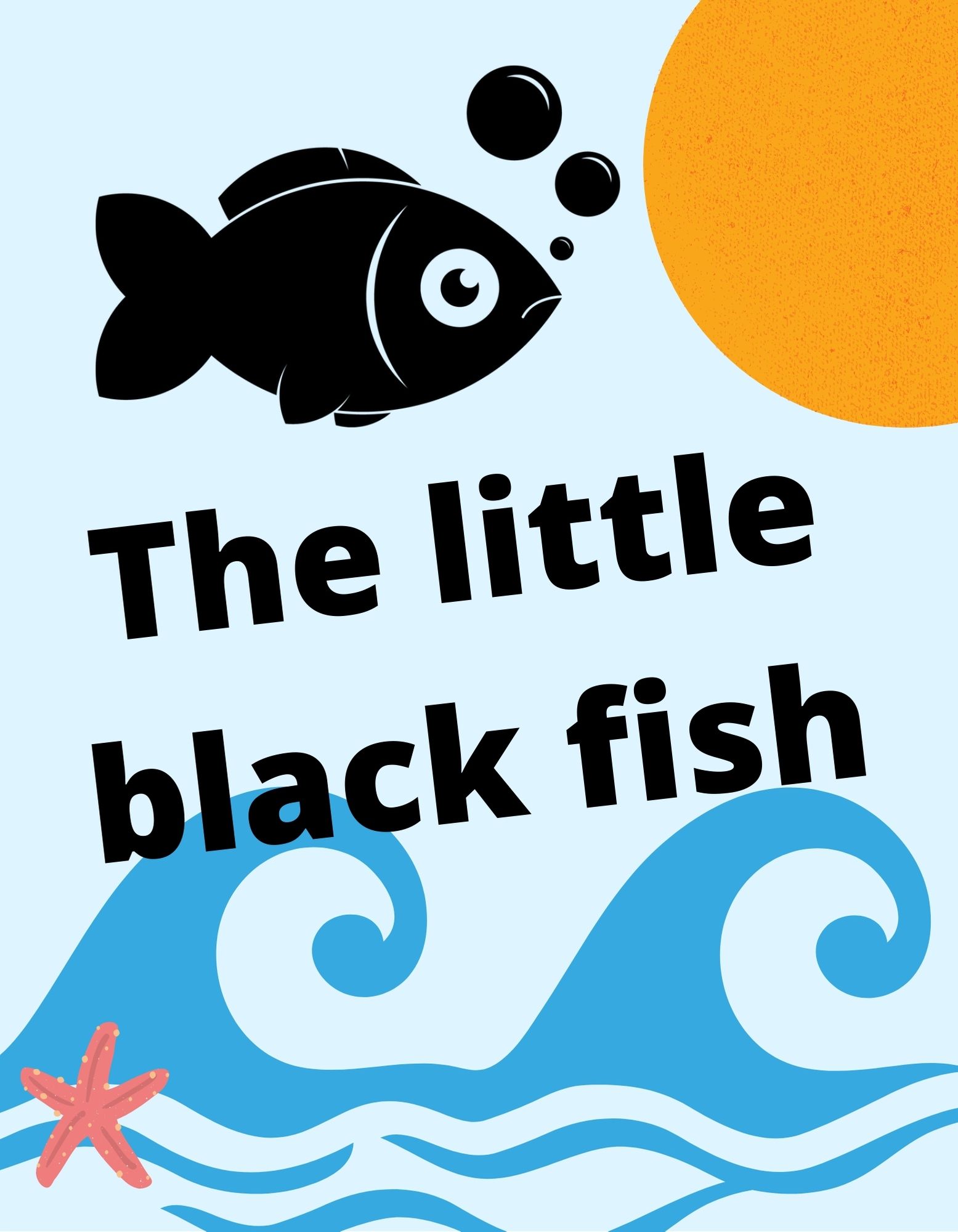 The Little Black Fish- our book reading in April