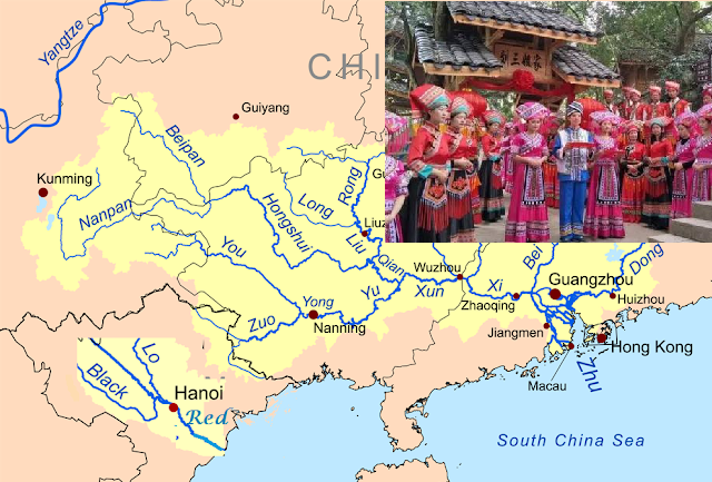 Where Is The Xi River Located On A Map
