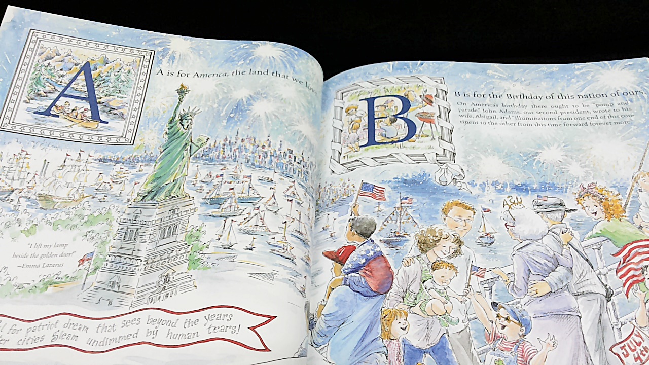 Kid Books Blog: 32.America a Patriotic Primer