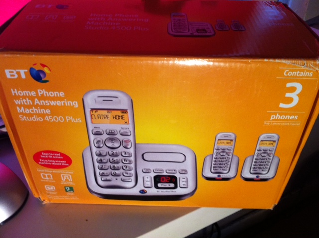BT Studio Plus 4500 Trio Cordless Answer Machine Phone | TEST TEST