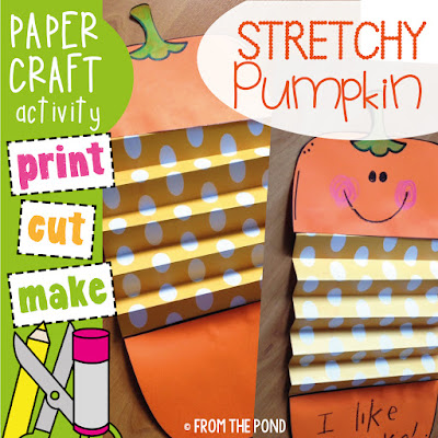 Fold and Create - Easy Prep Craft Pumpkin | From the Pond