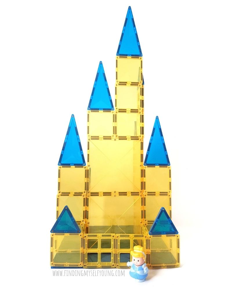 How to Build Disney Inspired Castles with Connetix Magnetic Tiles ...