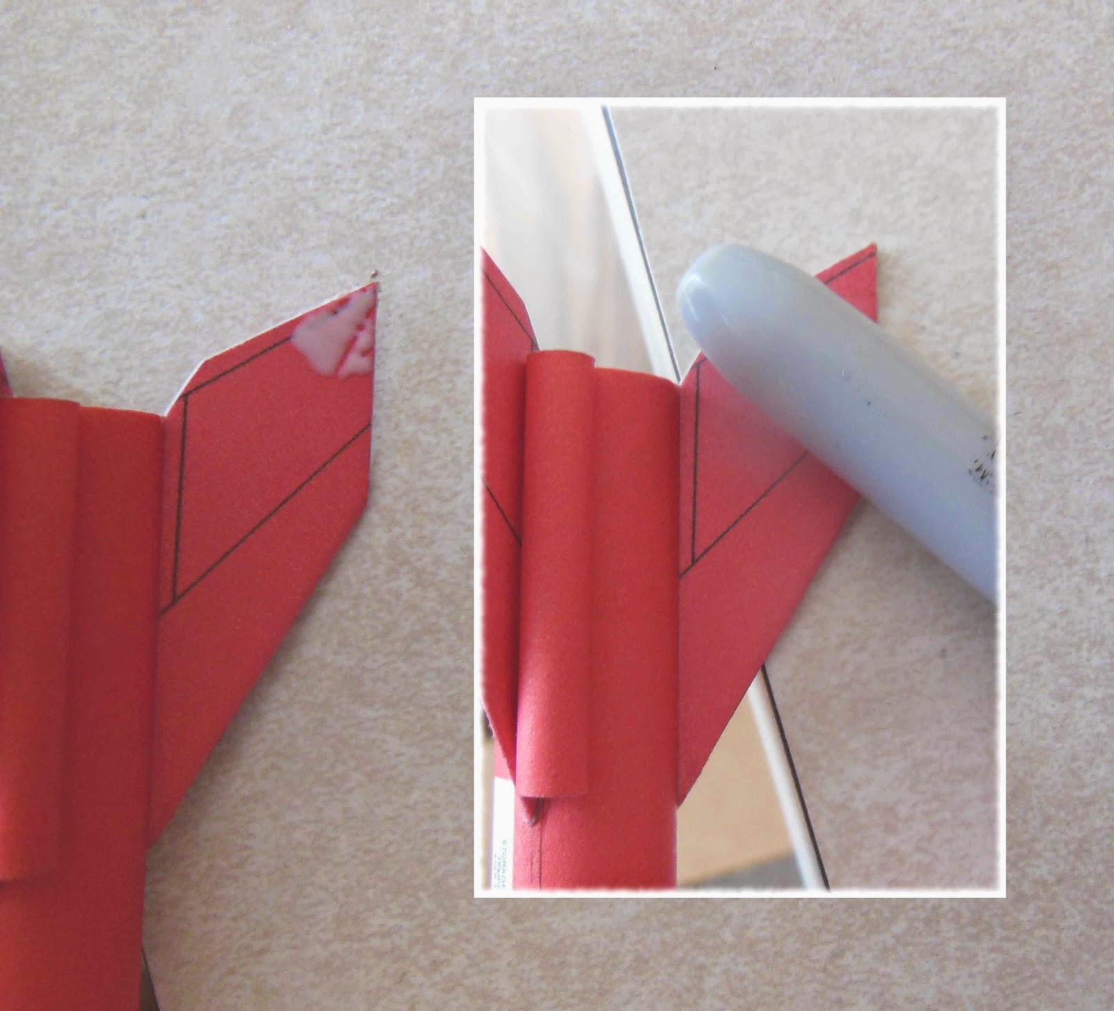 Model Rocket Building: The Big Fix, Crimped 3 Ply Card Stock Fin
