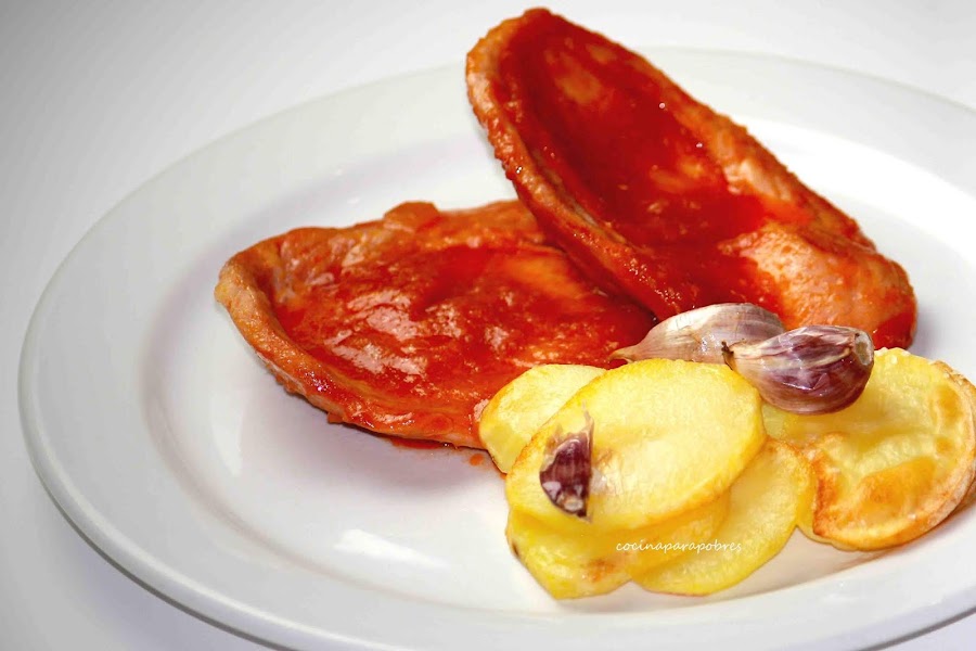 Escalopines de cerdo a las tres pimientas | Cocina