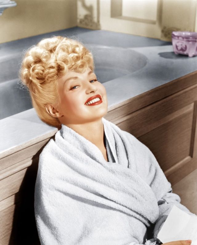 30 Stunning Color Photos of Betty Grable in the 1940s and 1950s ~ Vintage Everyday