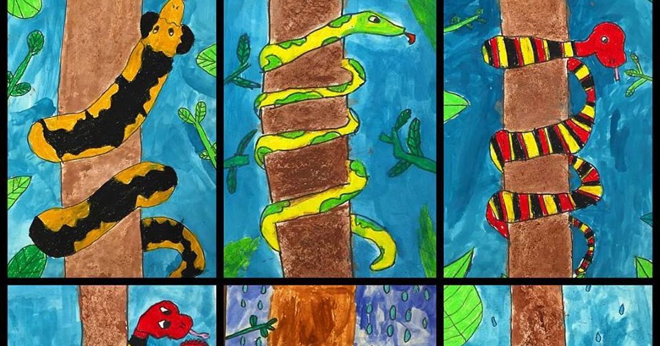 Elementary Masterpieces: Rainforest Snakes