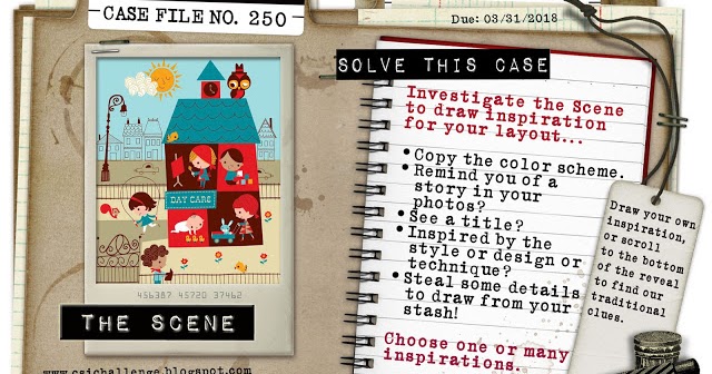 la monde de Sandra: CSI Case file #250