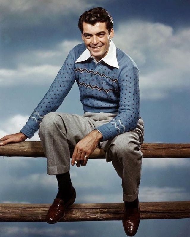Fabulous Photos of Rory Calhoun in the 1940s and ’50s ~ Vintage Everyday
