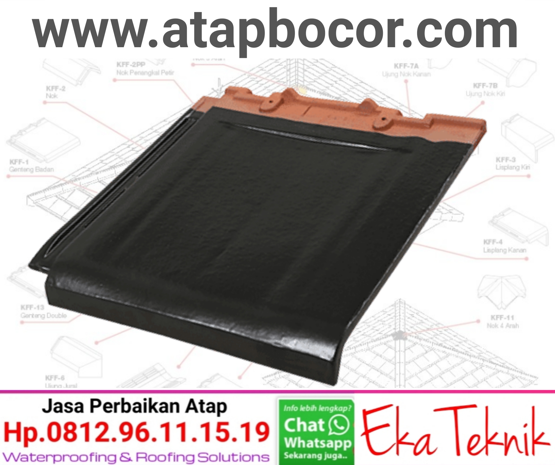 Solusi Bocor di Pertemuan Atap dan Dinding | Jasa Tukang Atap Bocor