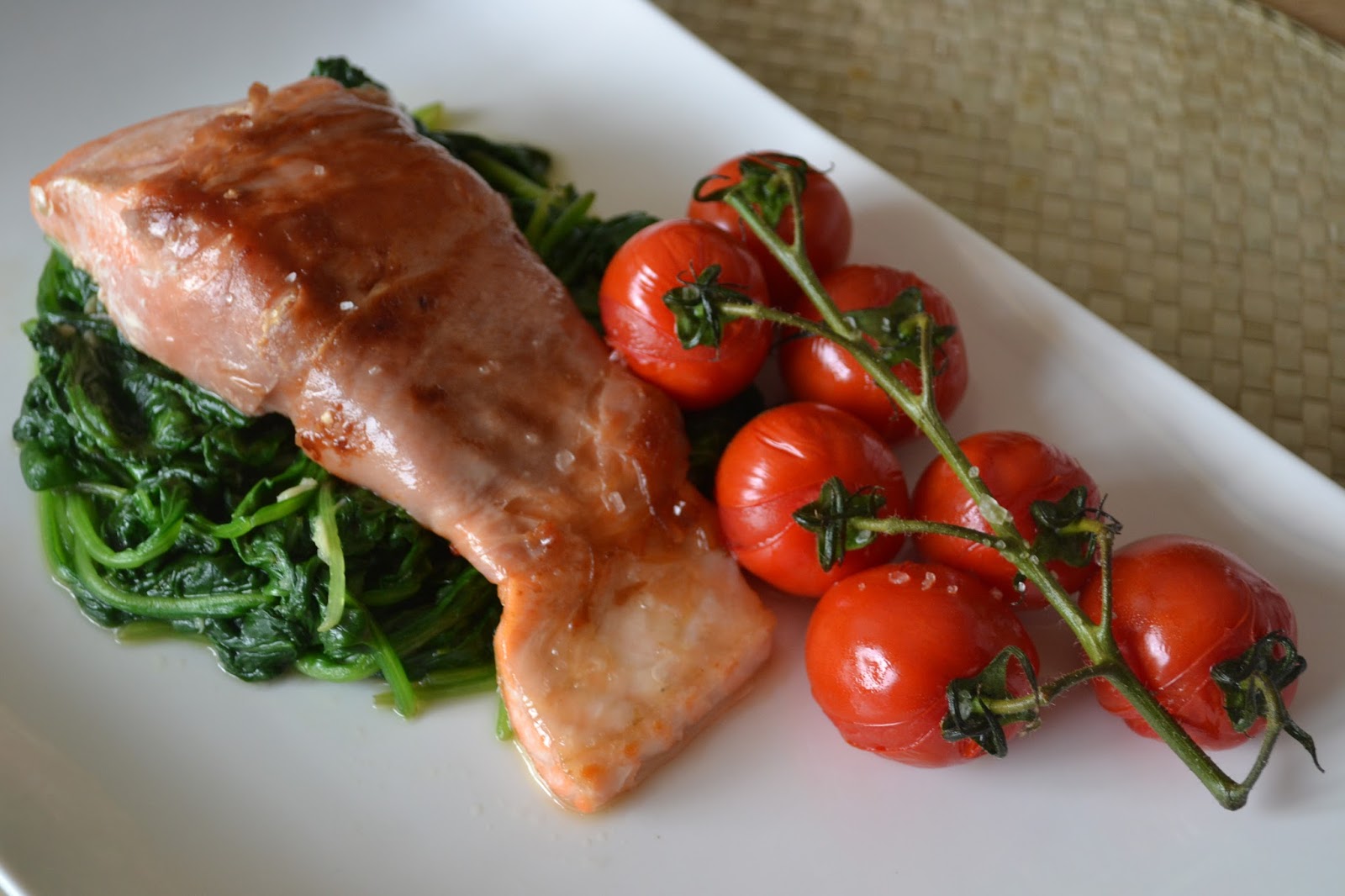 Mijn kookavonturen: Zalmfilet in prosciutto