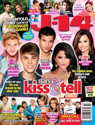 Jonas| Direction| News: One Direction en la portada de J-14 Magazine