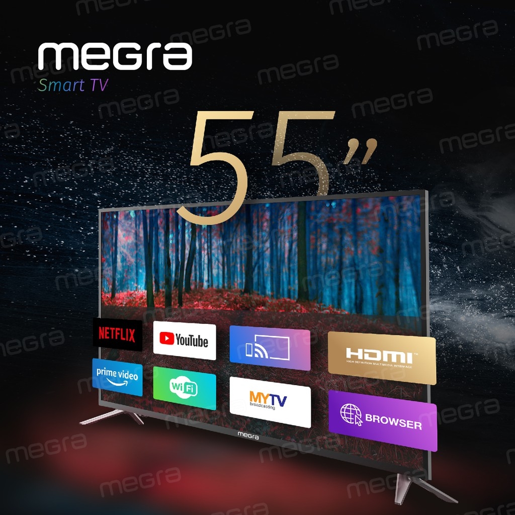 MEGRA 50" UHD LED 50D1000X REVIEW