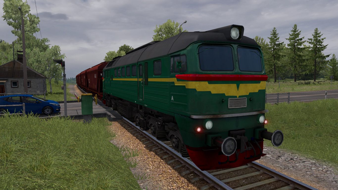 Improved Trains v3.3 from America to ETS2 - Euro Truck Simulator 2 Mod ...