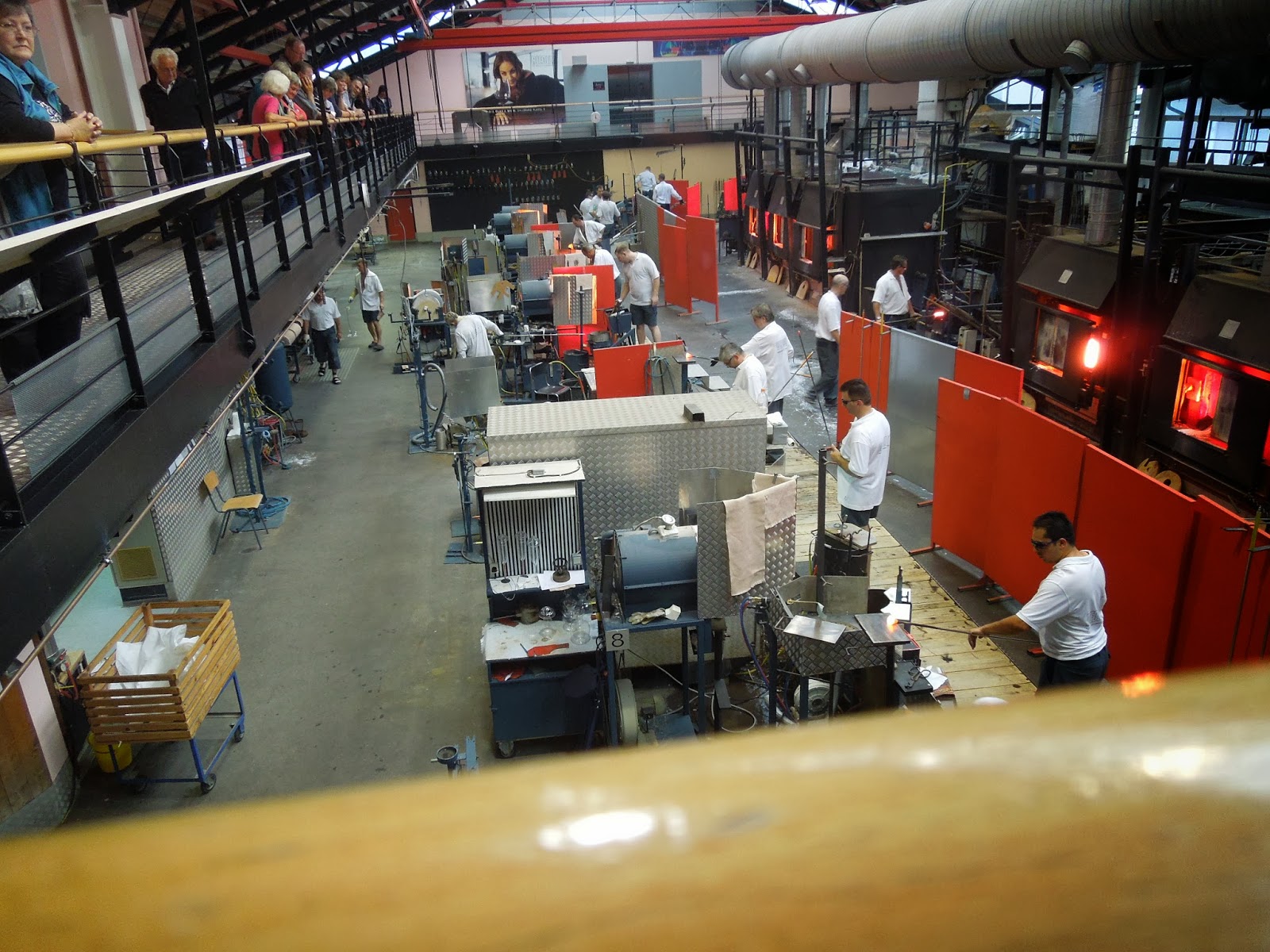 Wanderings and Ramblings : Riedel Glass Factory in Kufstein, Austria