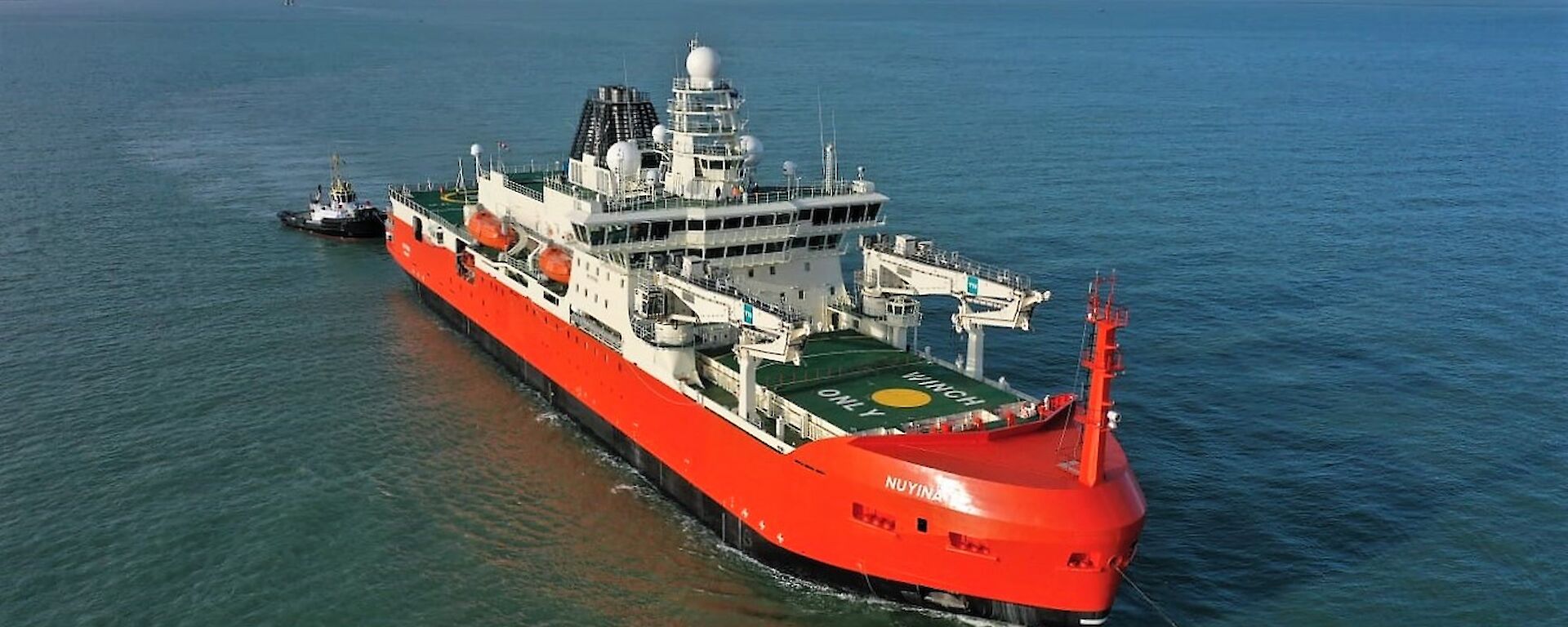 Australia's New Icebreaker Starts Sea Trials