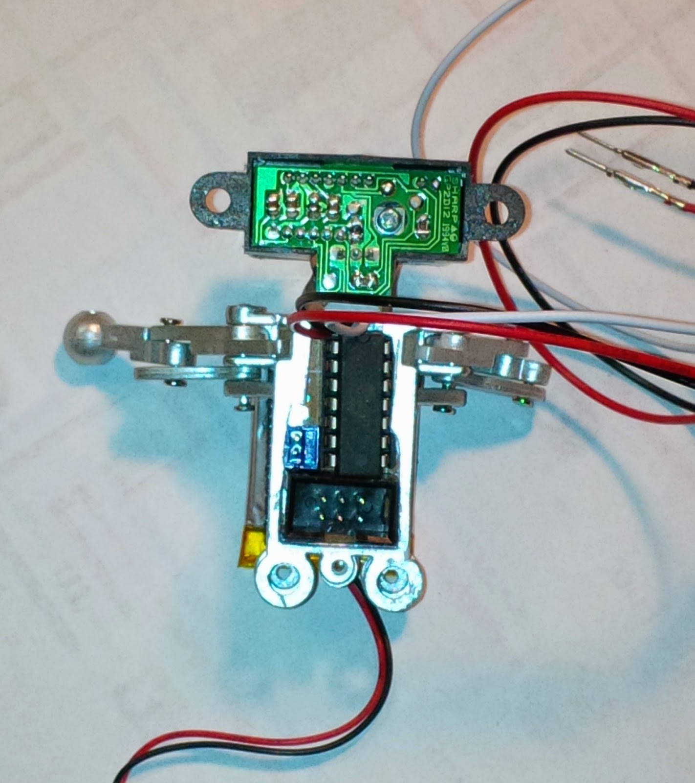 Arduino-Pi Ramblings: Dancing Brushbot assembly...