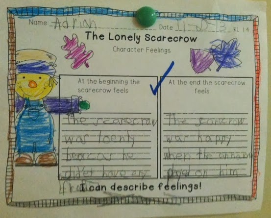 First Grade Fabulous Fish: The Lonley Scarecrow - FREEBIE