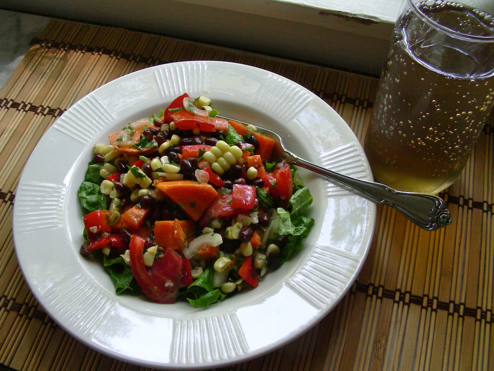 Susan Can Cook: Random Food Fridays - Sweet Potato and Adzuki Bean Salad