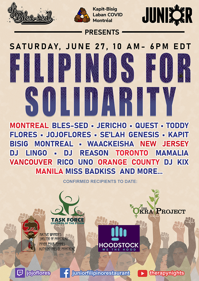 FILIPINOS FOR SOLIDARITY - JUNE 27TH | bles-sed.com