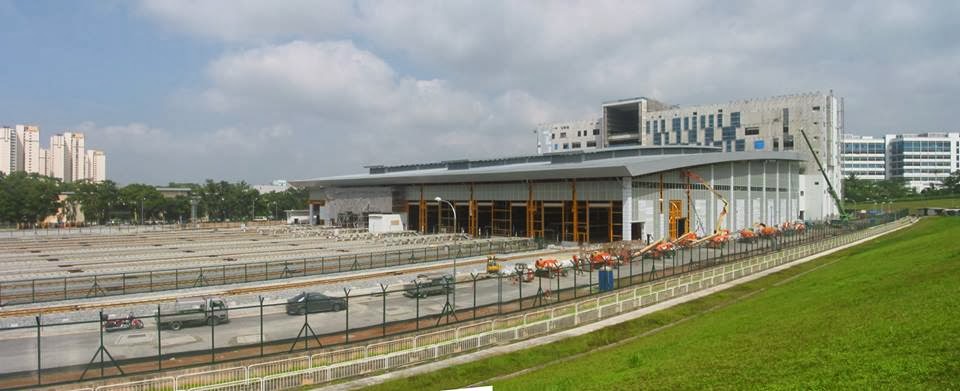 Downtown Line Construction: Gali Batu depot update