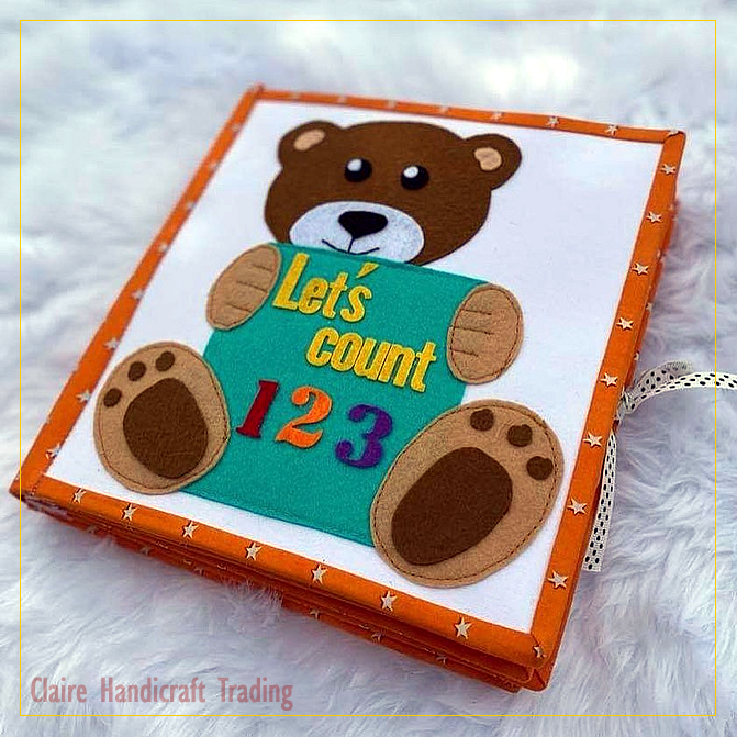 Richell: Counting Quiet Book