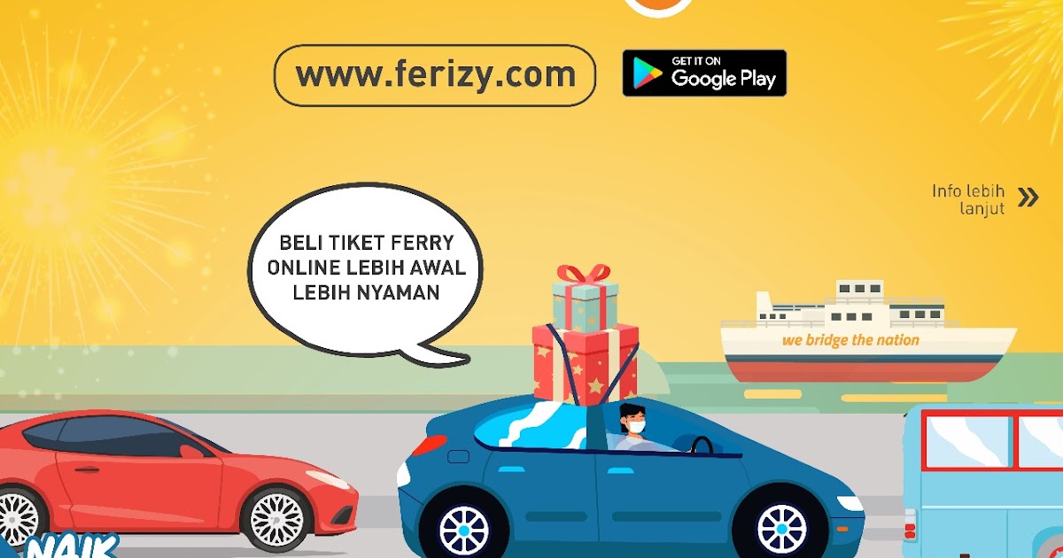 Tiket Online Ferizy di Tahun Baru 2021 ~ Seputar Bakauheni
