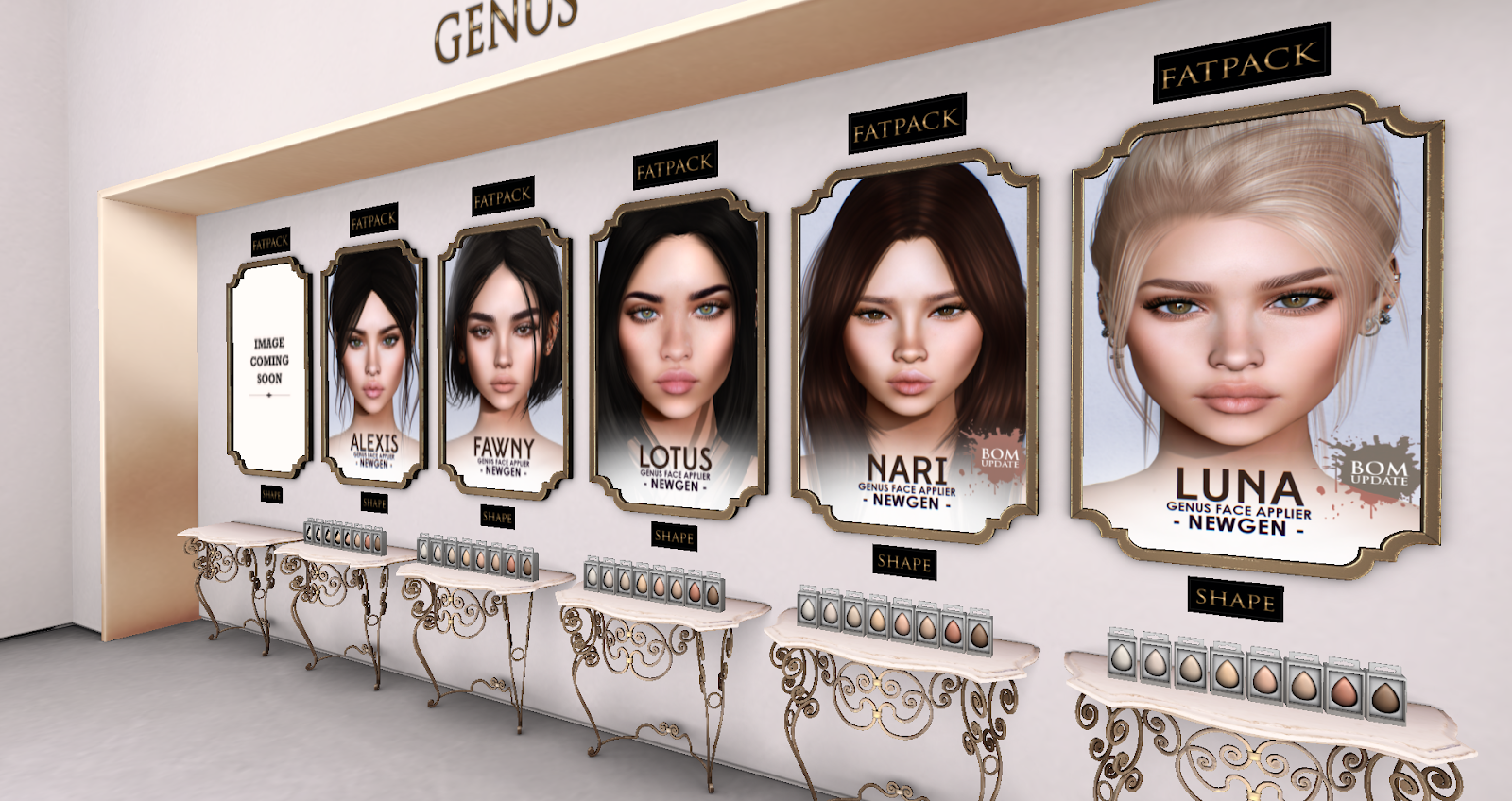 The *SK*[BoM]*IN* Project™: FEMALE BOM SKINS