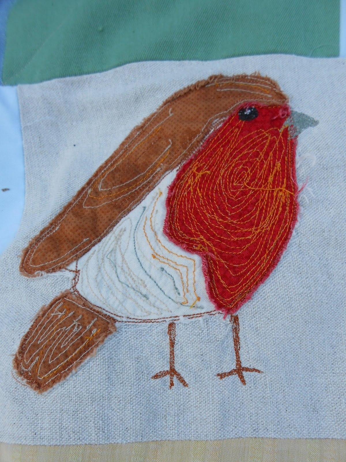 Wonky Patchwork: Bird Quilt