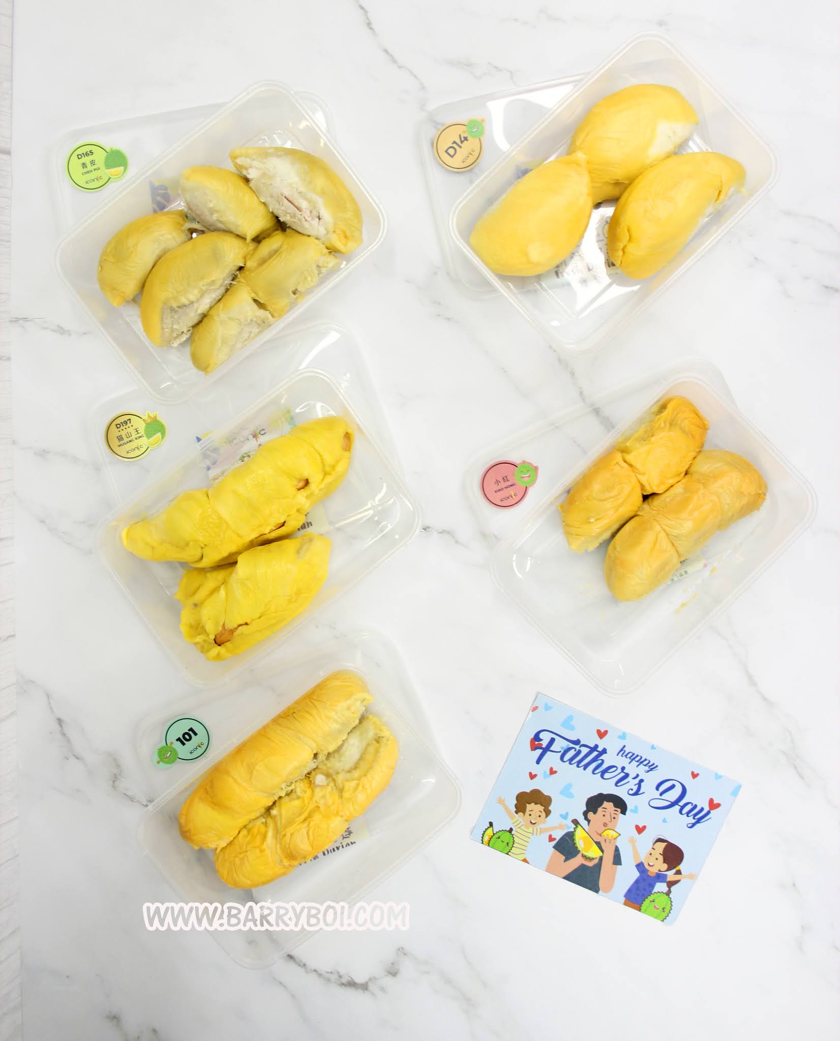 Father's Day Durian Packages by Iconic Hotel & Iconic Durian, Penang.