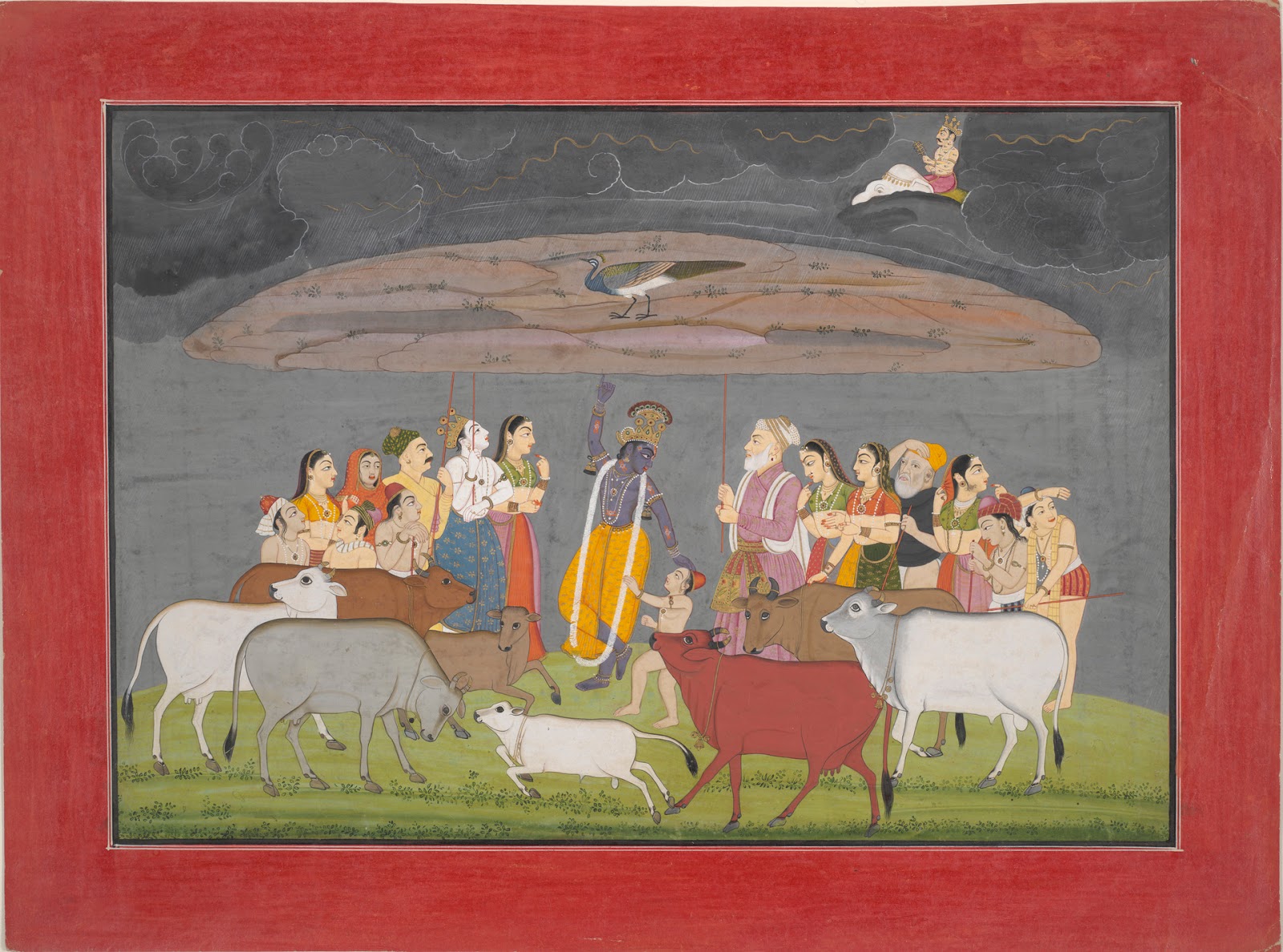 Atelier of india: Fattu and His large Guler Basohli Bhagavata purana