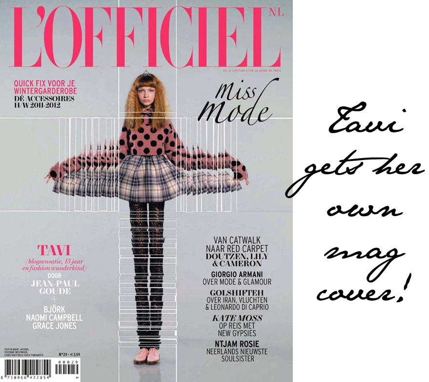 Tavi lands another magazine cover... - Emily Jane Johnston