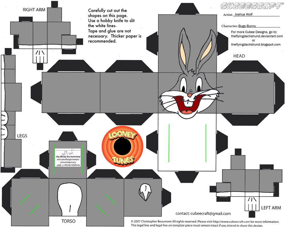 Bibi Leitura : Cubeecraft do Looney Tunes