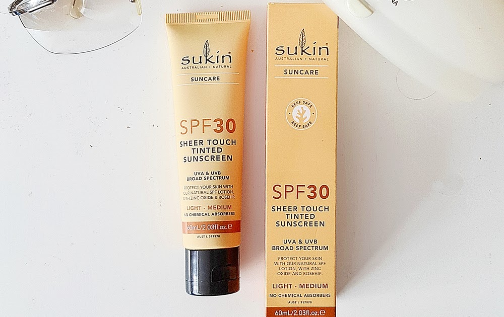 Sukin SPF30 Sheer Touch Face Sunscreen Light/Medium 60ml.