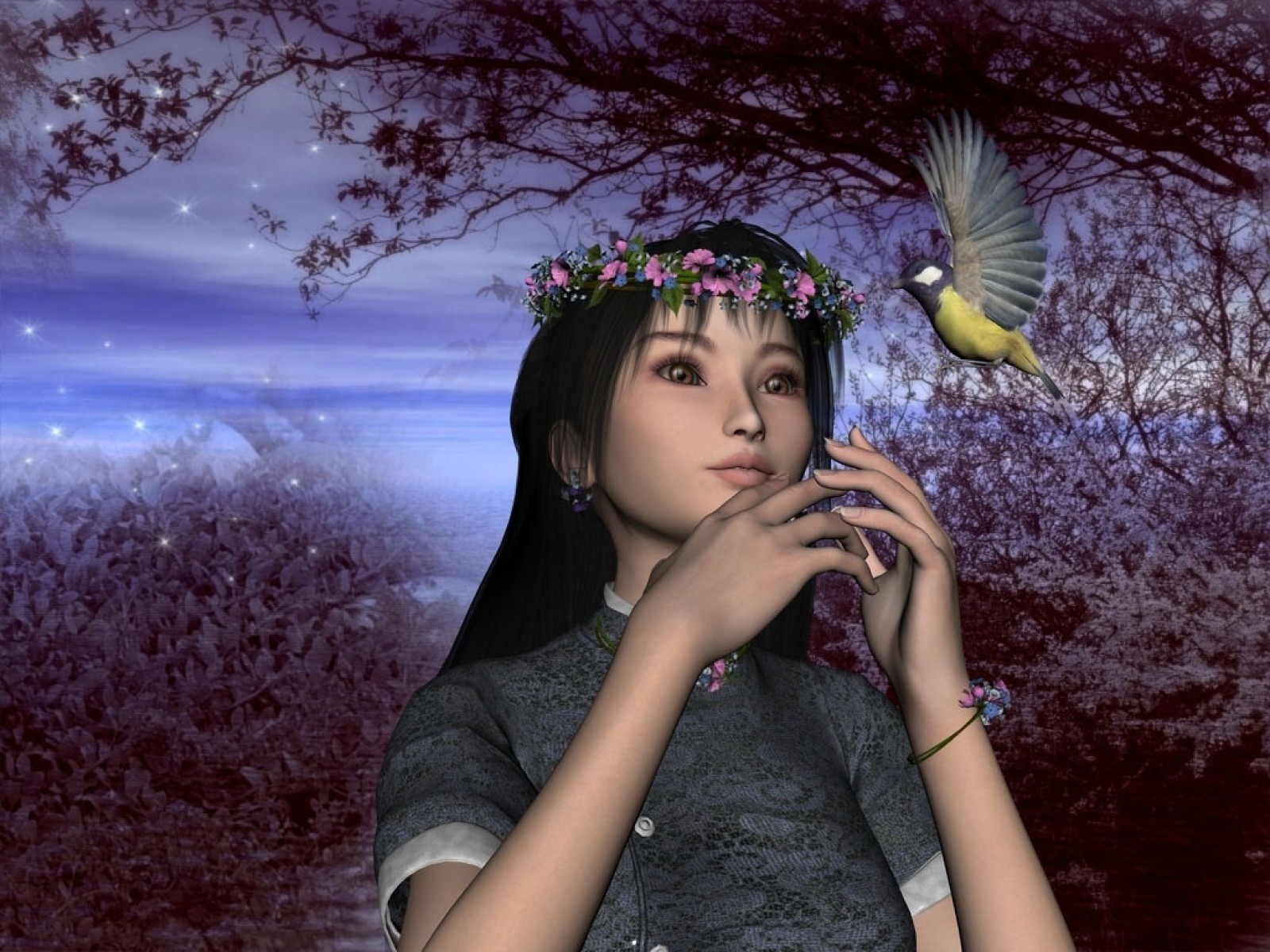 Fantasy Mythical Girls 3D Wallpapers { SET 2 } ~ Cheer Arena ...