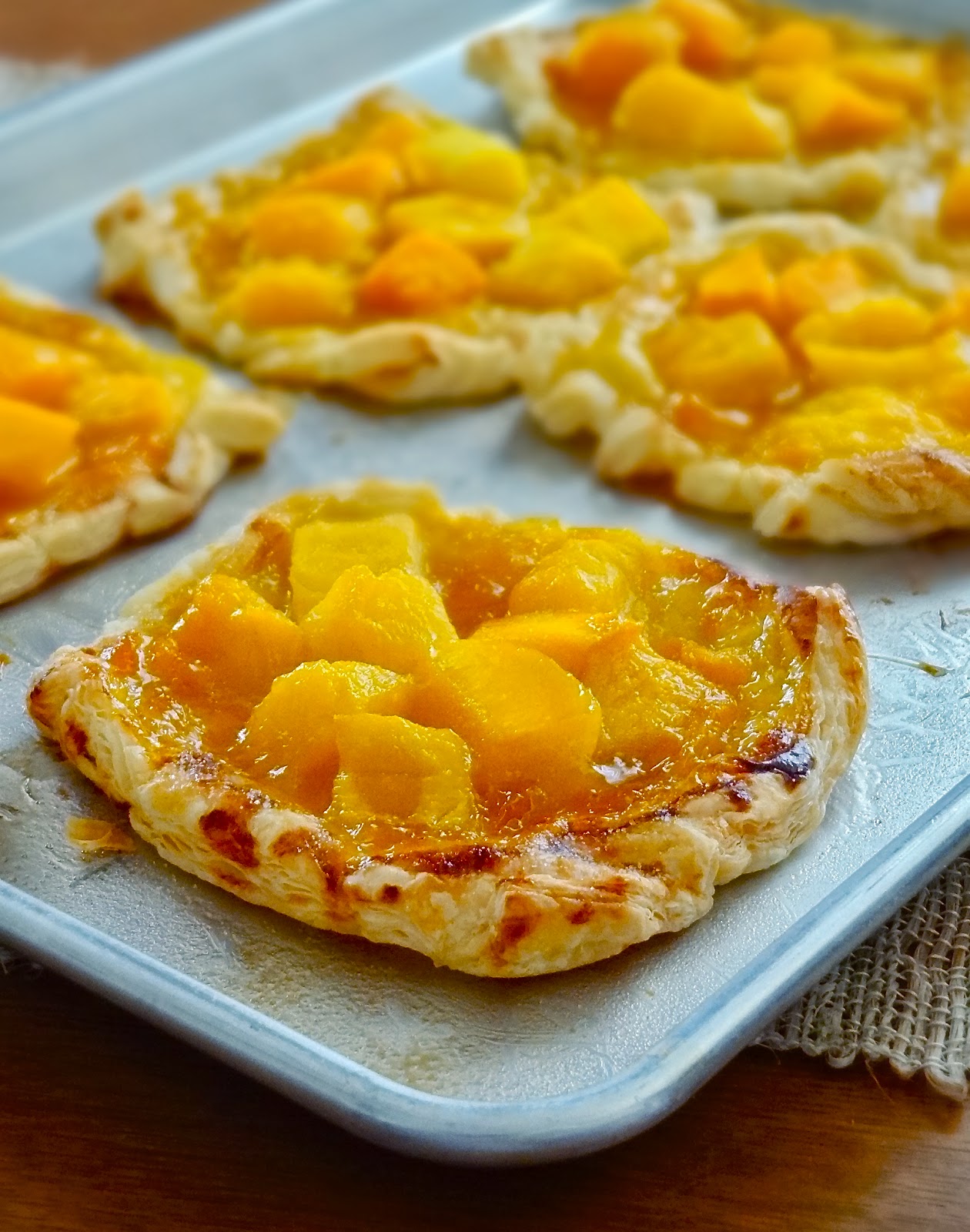 mango puff pastry