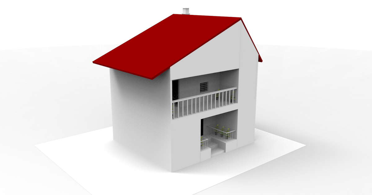 Basic House Model ~ Maya