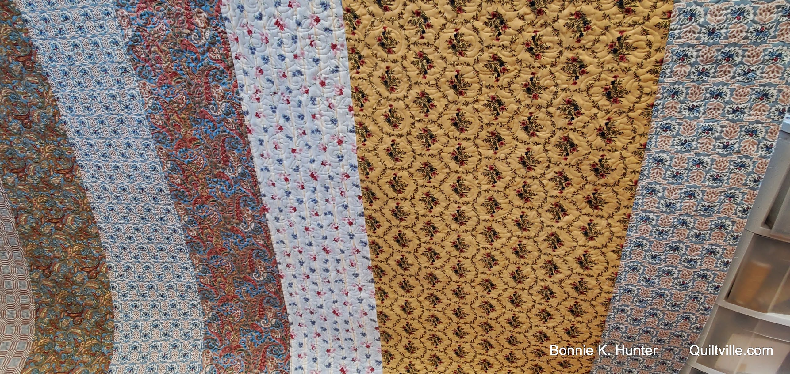 Quiltville's Quips & Snips!!: Porch Gatherings and Scrappy Red Bindings!