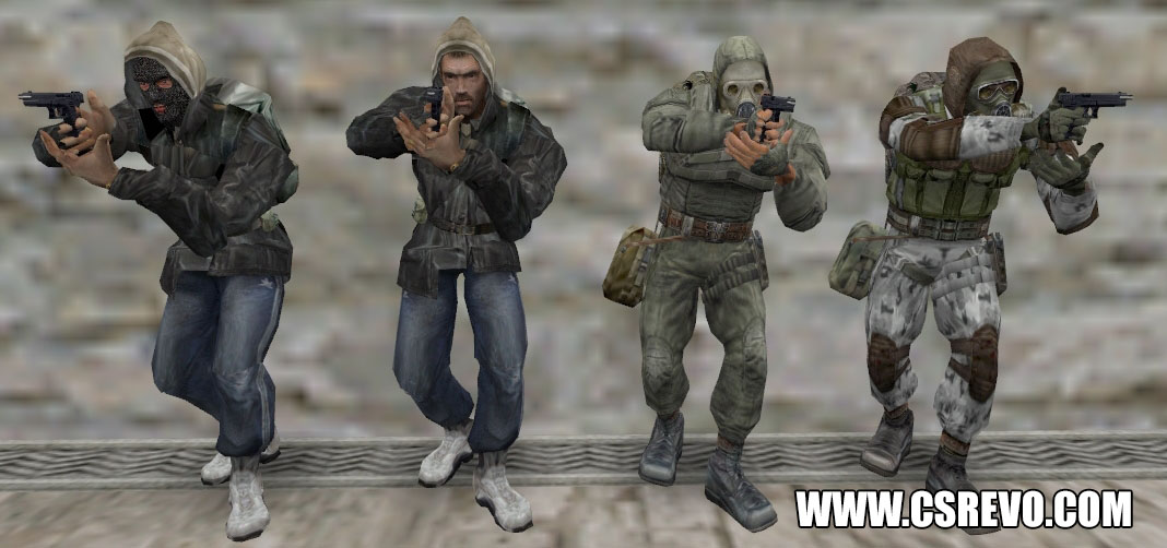 Skin Player - Stalker Models Pack - CS 1.6 - CS Revo!