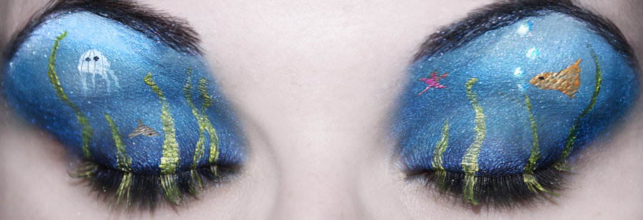 Art-Sci: Wear Art on your Eyelids with Eye Shadow Paintings