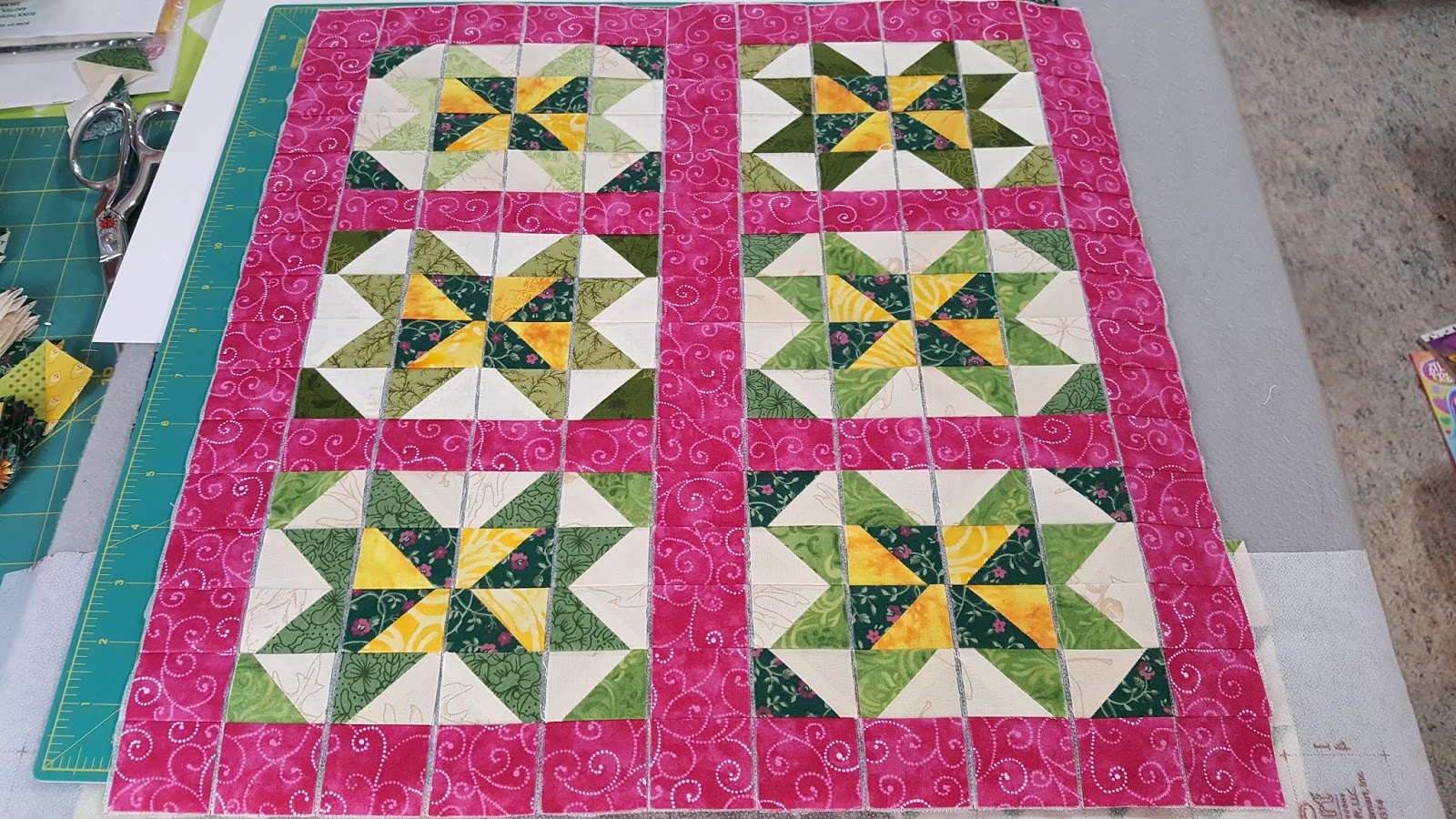 Gypsy Dreamer Quilts: New-To-Me Easy Piecing Grid